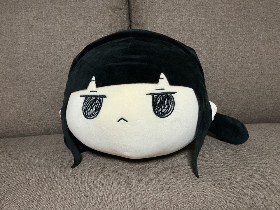 Warm and cozy rice ball plush toy soft cushion postcard Osage-chan ...