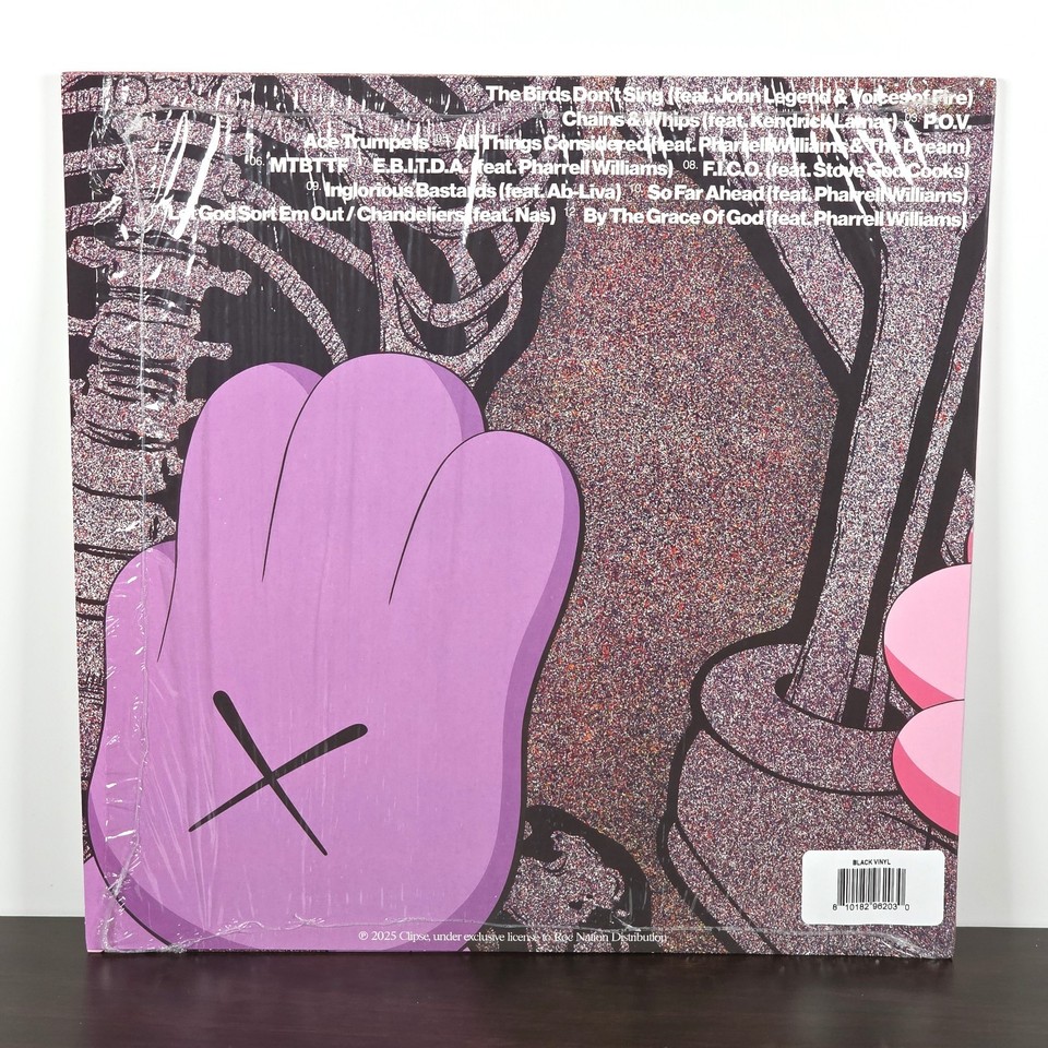 CLIPSE Pusha T & Malice Let God Sort Em Out LP Vinyl SIGNED Autographed Cover | eBay