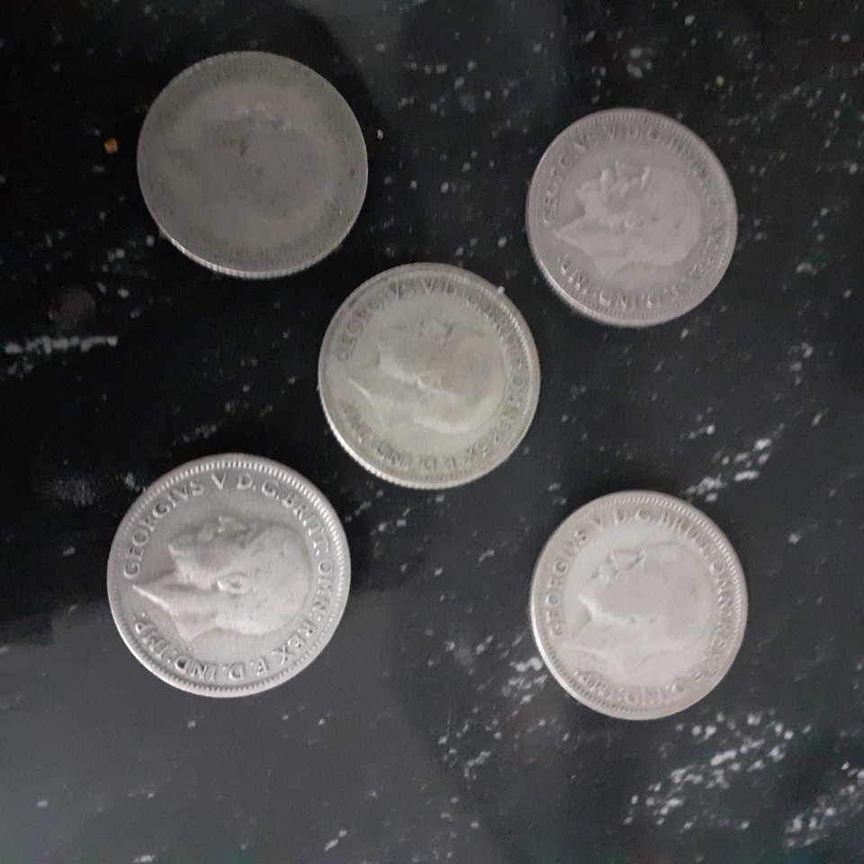 5 George V sixpence (.500 silver) | eBay UK