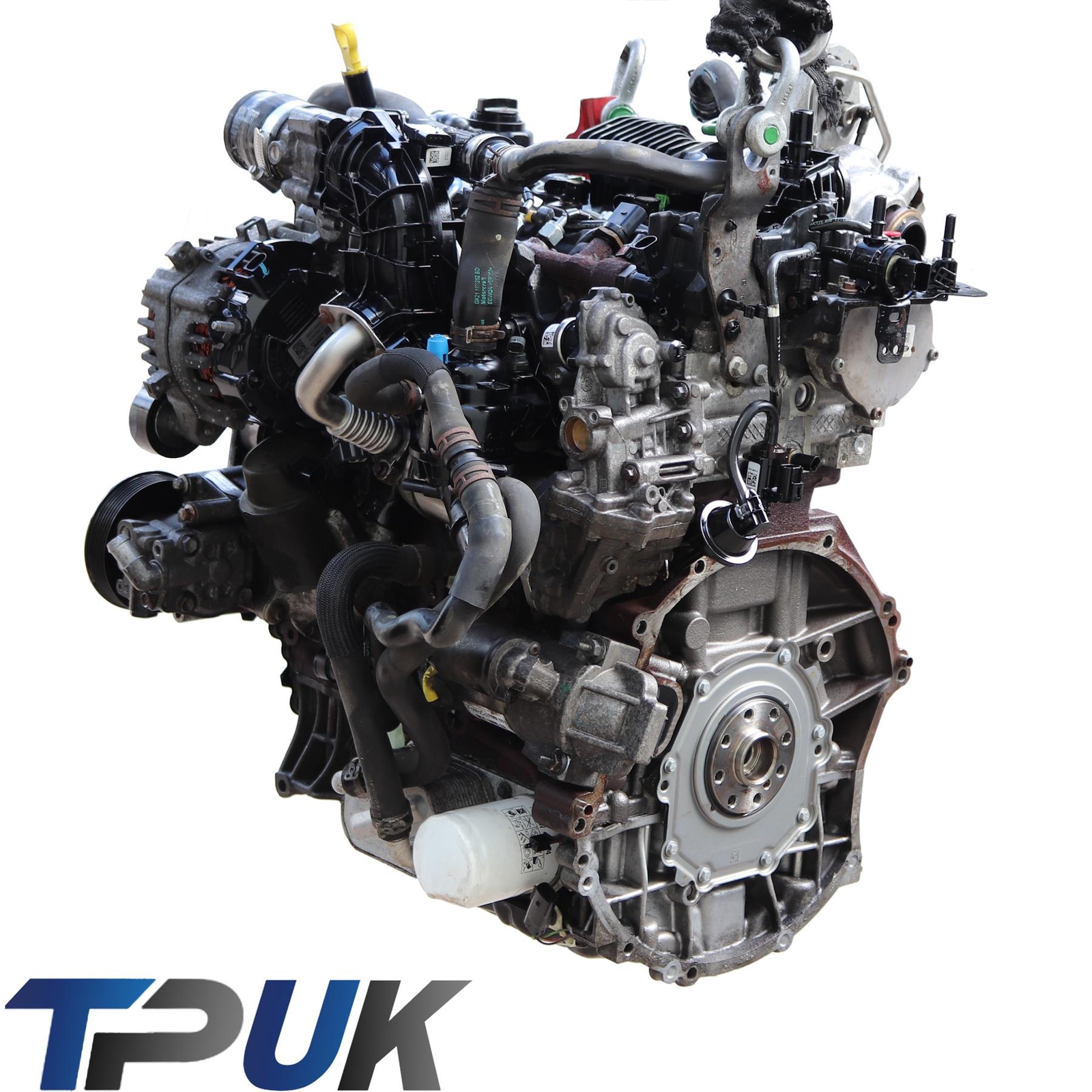 ENGINE FOR FORD TRANSIT MK8 CUSTOM 2.0 FWD ECOBLUE ADBLUE COMPLETE YLF6 ...