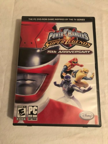 POWER RANGERS SUPER LEGENDS 15TH ANNIVERSARY PC DVD-ROM DISNEY | eBay