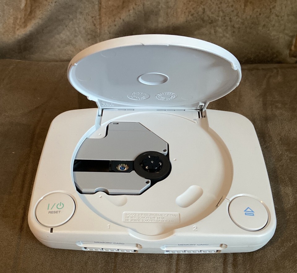 Official Sony PlayStation 1 PS1 Slim PSone Console Complete w ...
