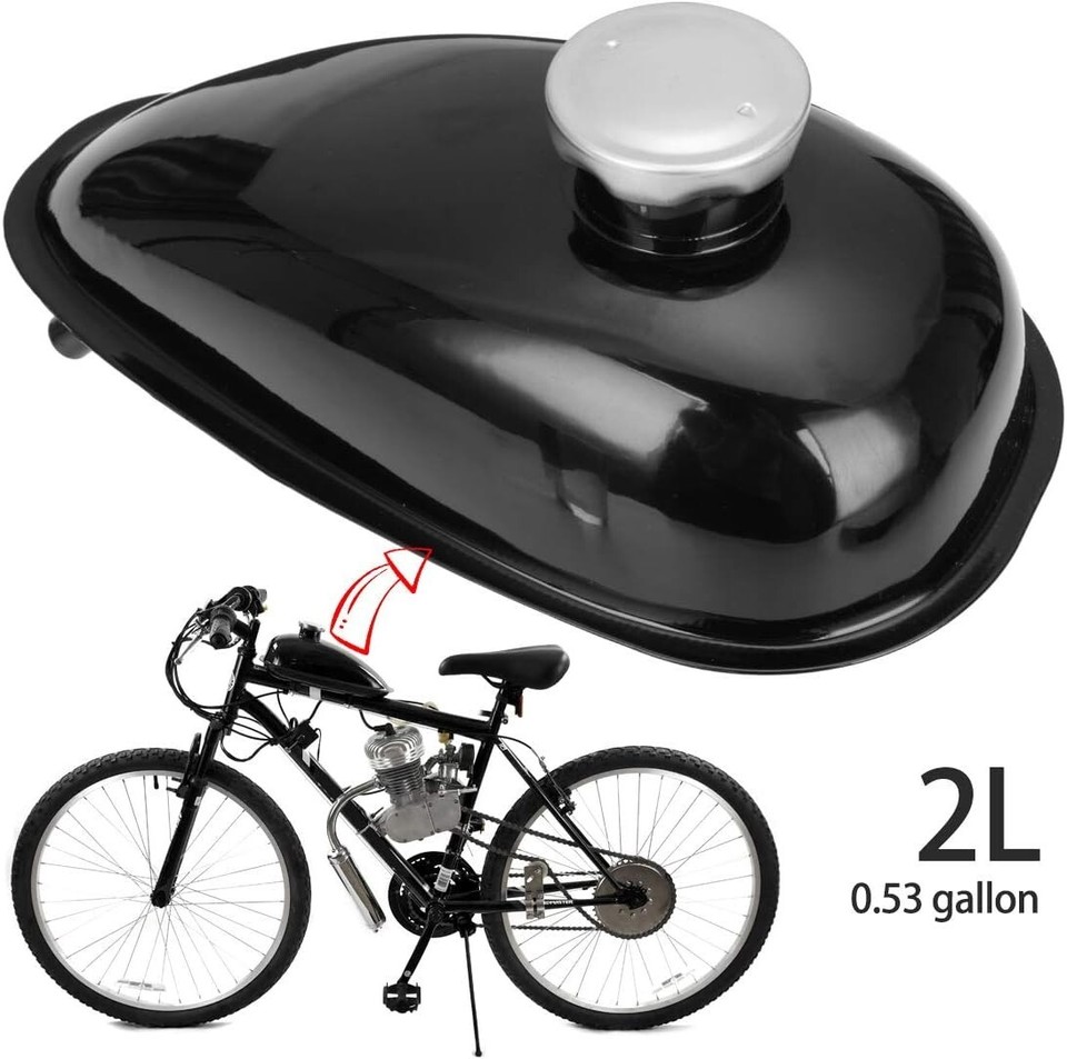 2L Fuel Gas Tank 80cc 60cc 66cc 49cc Engine Motorized Bicycle Cap ...