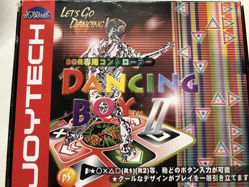 Playstation 1 JOYTECH DANCING BOY DDR Controller dance!! PS1. JAPAN ...