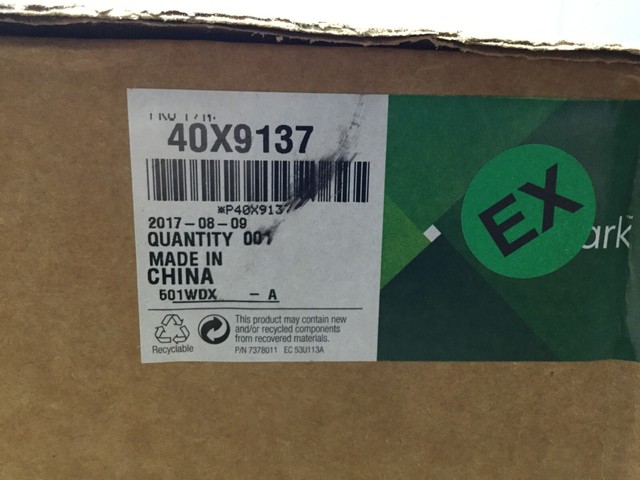 Lexmark 40X9137 Maintenance Kit - Black for sale online | eBay