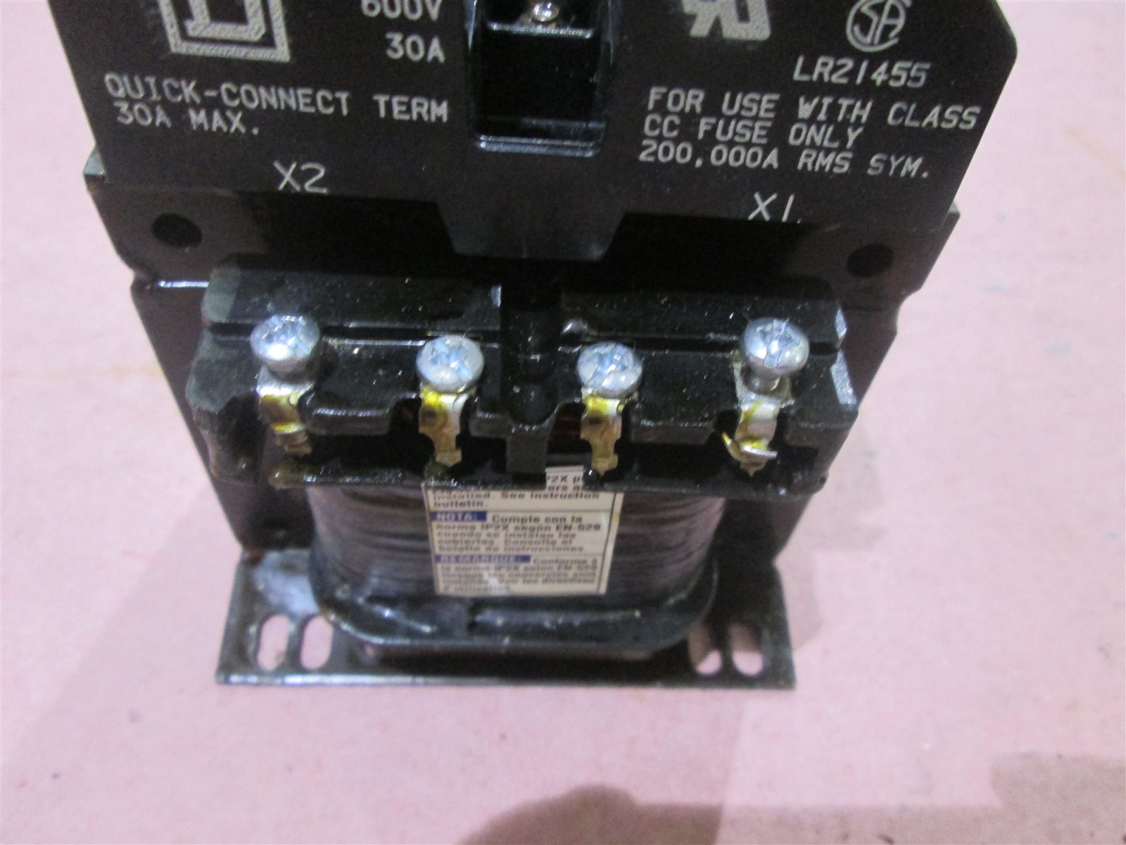 Transformer 9070TF150D1 with Square D Quick Connect Terminal | eBay