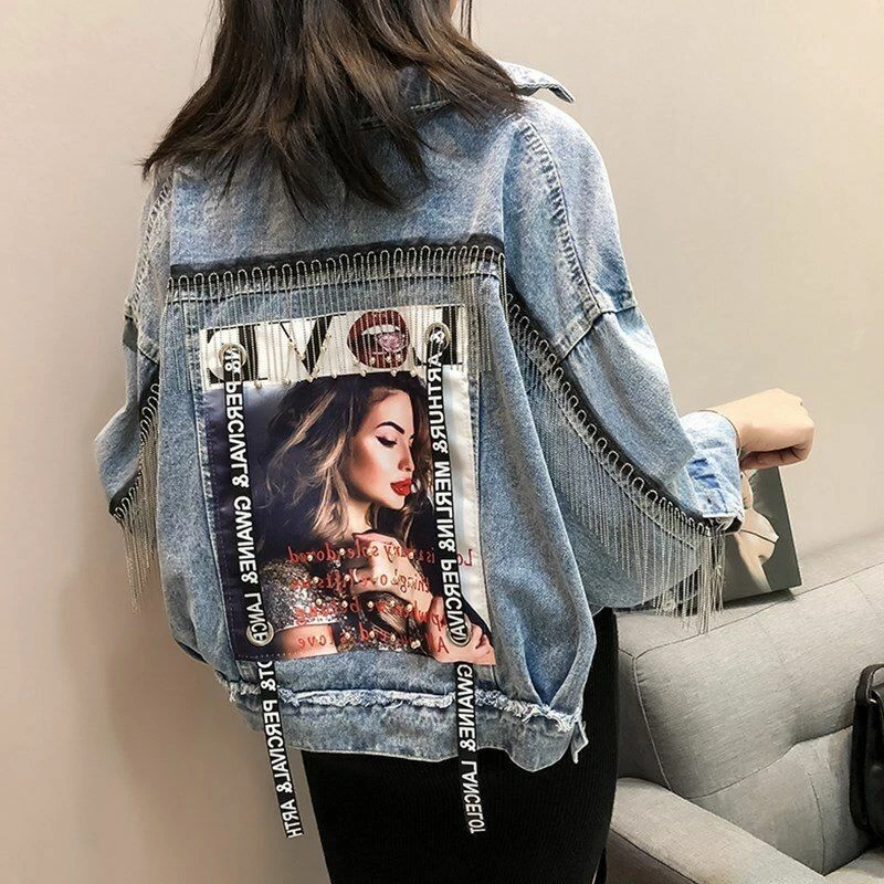 Elastizität Salat ausdrücken jeansjacke mit patches damen Reich ...