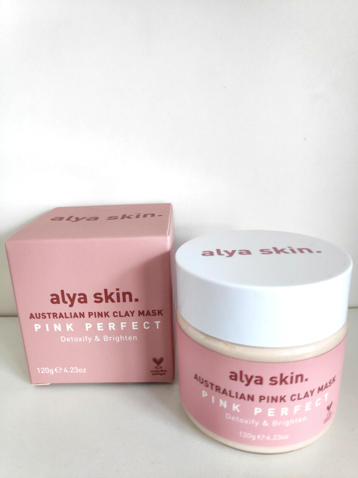 Alya Skin Australian Pink Clay Mask 120g Detoxifying and Brightening ...