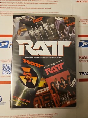 Ratt-Videos From The CellarThe AtlanticYears DVD 2007 Scratchfree Disc ...