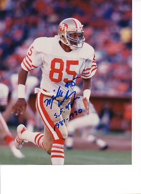 Mike Wilson San Francisco 49ers Signed 8x10 Photo | eBay