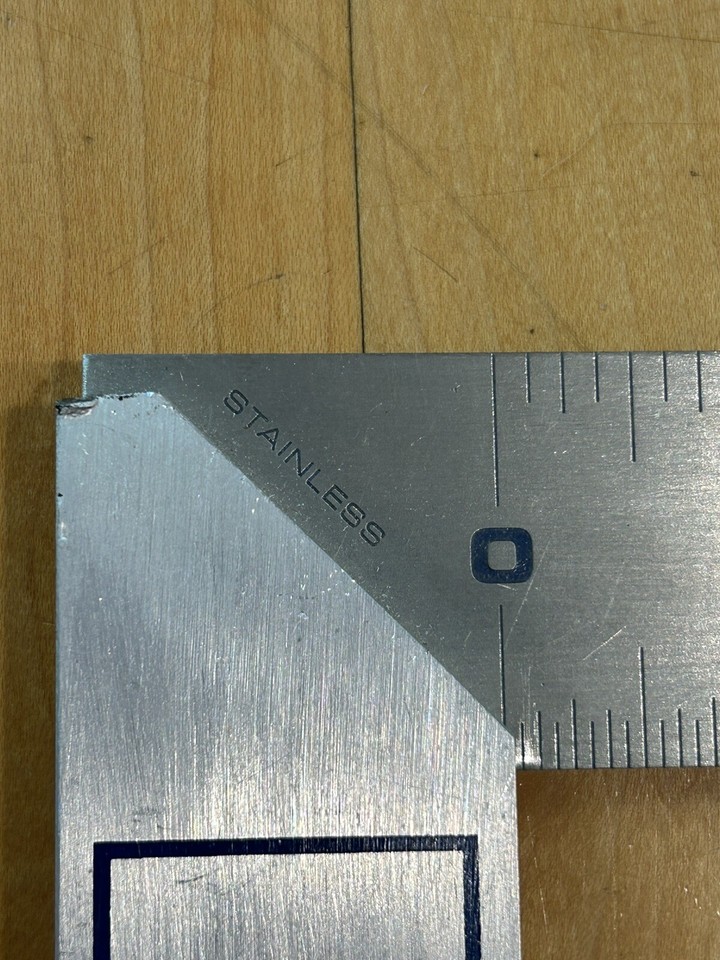 Empire Level 8 In. Heavy Duty Aluminum Try Square - NICE | eBay