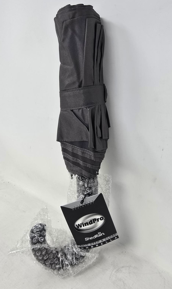 ShedRain WindPro Auto Open Close Compact Windproof Umbrella Vented ...