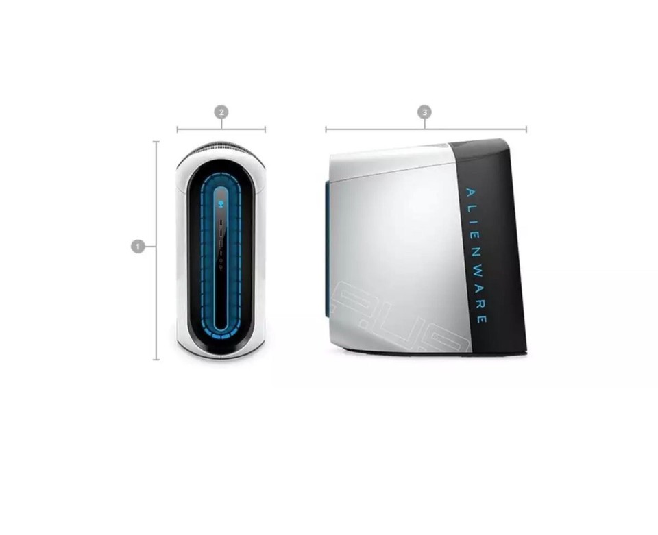 Alienware Aurora R11, NVIDIA RTX 3090, 128GB Ram, Ryzen 9, 1 1TB NVME ...