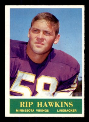 1964 Philadelphia Football #103 Rip Hawkins EX *e2 | eBay