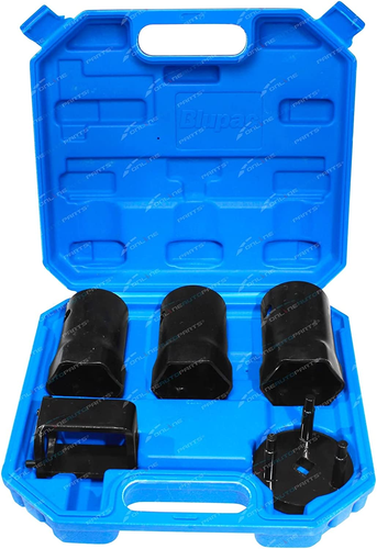 5Pce 4X4 Hub Nut Socket Set for Landcruiser Patrol Hilux Rover 4Wd ...