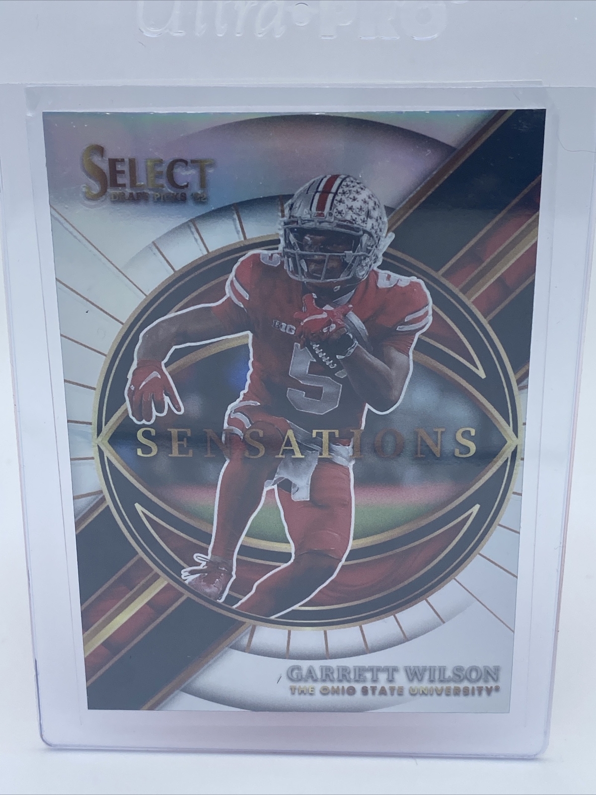 2022 Panini Select Draft Picks Sensations Garrett Wilson #SEGW Rookie ...
