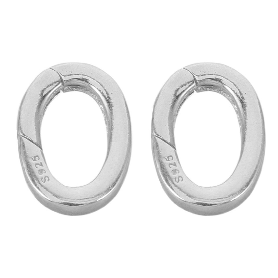 2 PCS Collar Chain Connector Necklace Bail Connectors for Jewelry ...