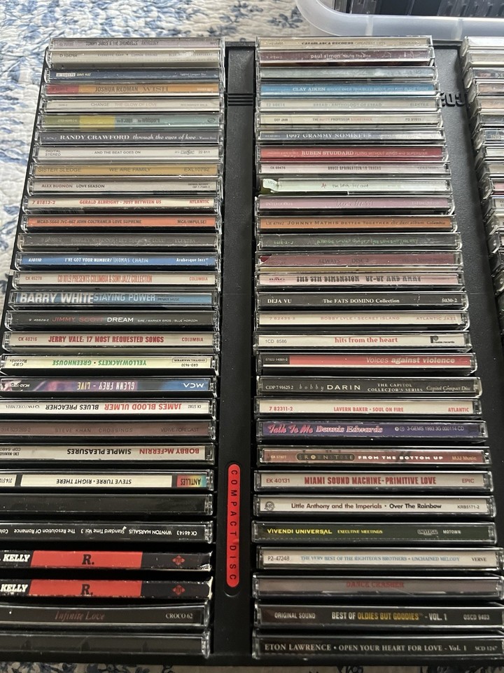 Lot of 20 Assorted CDs MIX ALL Genres Artwork+Case RANDOM BUNDLE ...