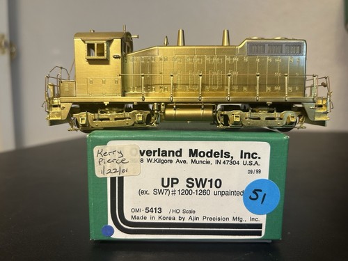 Overland Models HO Diesel Switcher OMI-5413 UP SW10 Unpainted | eBay