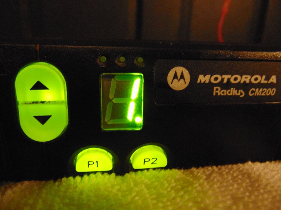 MOTOROLA CM200 VHF TWO WAY RADIO w/ MICROPHONE - AAM50KQC9AA1AN | eBay