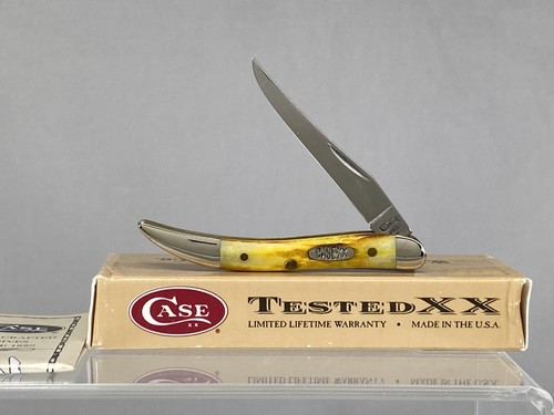 1998 CASE 610096 SS Burnt Yellow Tiny Toothpick IN OMP | eBay