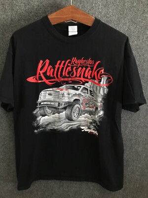 Corey Miller Men's T-Shirt Raybestos Rattlesnake Car Quest 2013 Size XL ...