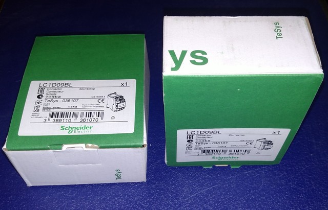 Schneider Electric LC1D09BL Contactor Schutz TeSys 24v NFP for sale ...