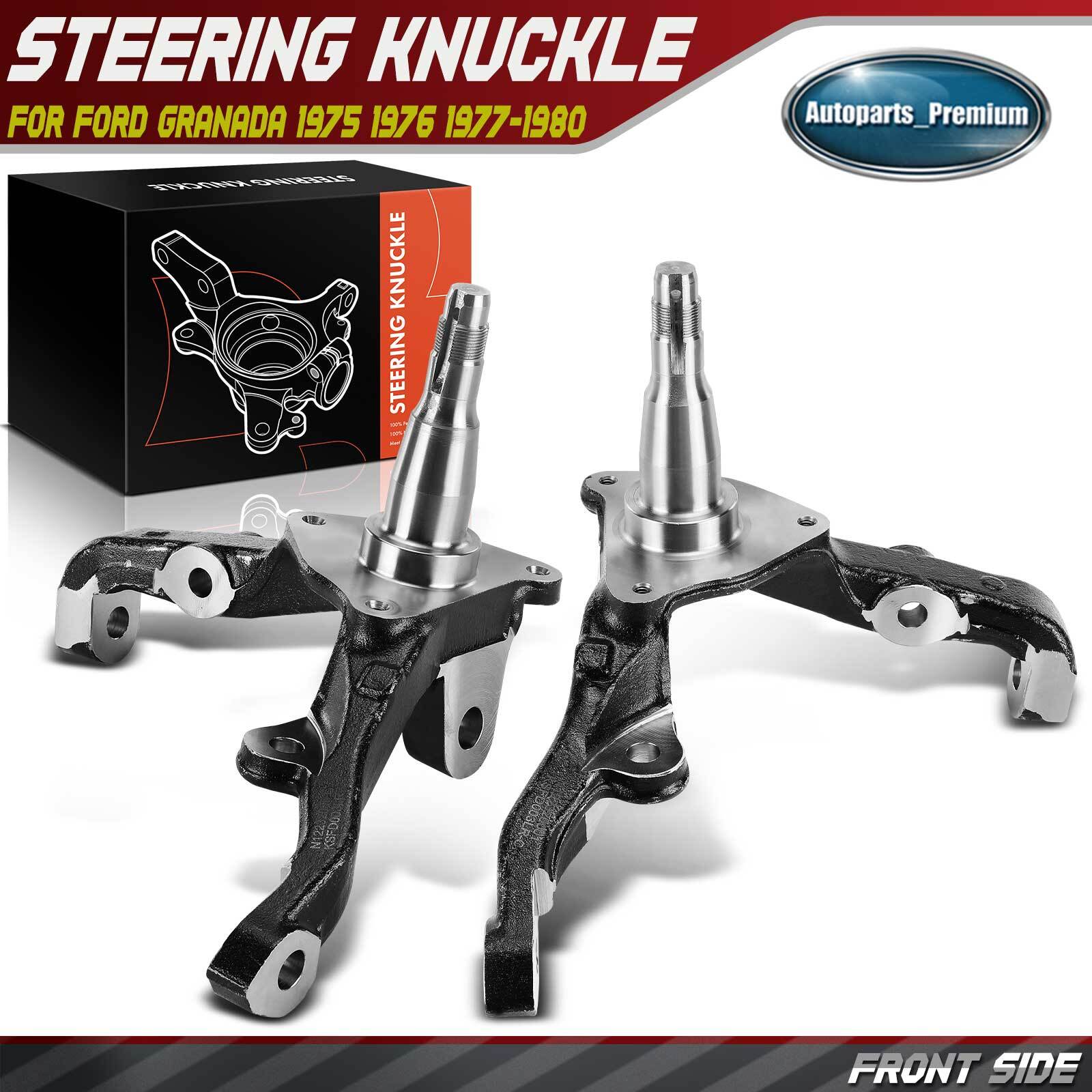 2x Front Driver &Passenger Side Disc Brake Spindles for Ford Granada ...