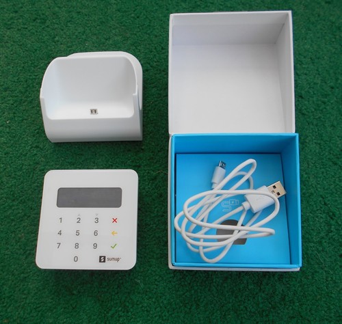 Preowned SumUp Air Contactless Payment Card Reader With Charging Cradle ...