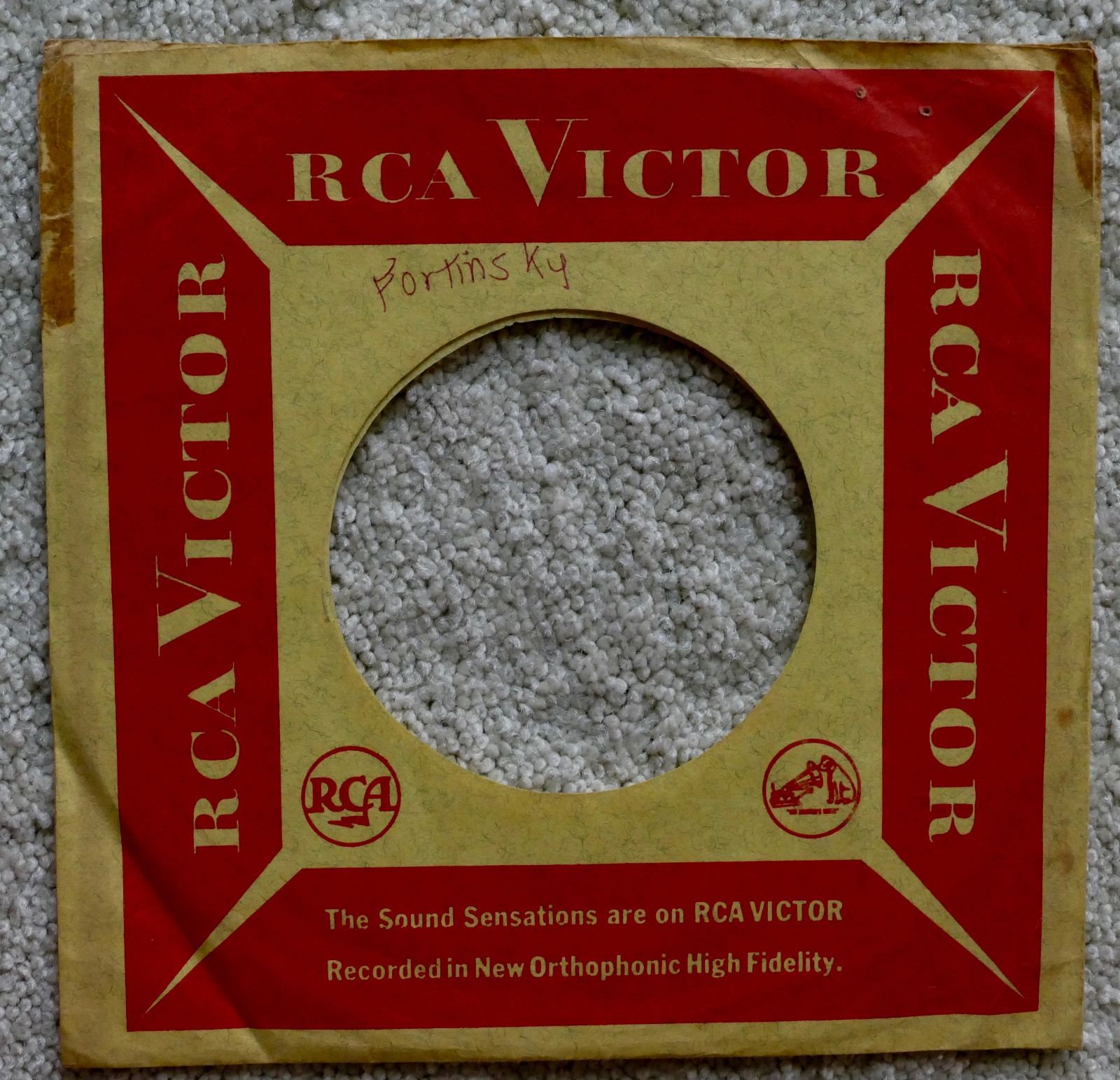 HOMER & JETHRO WATERLOO BATTLE KOOKAMONGA 45 RPM RCA VICTOR 47-7585 ...