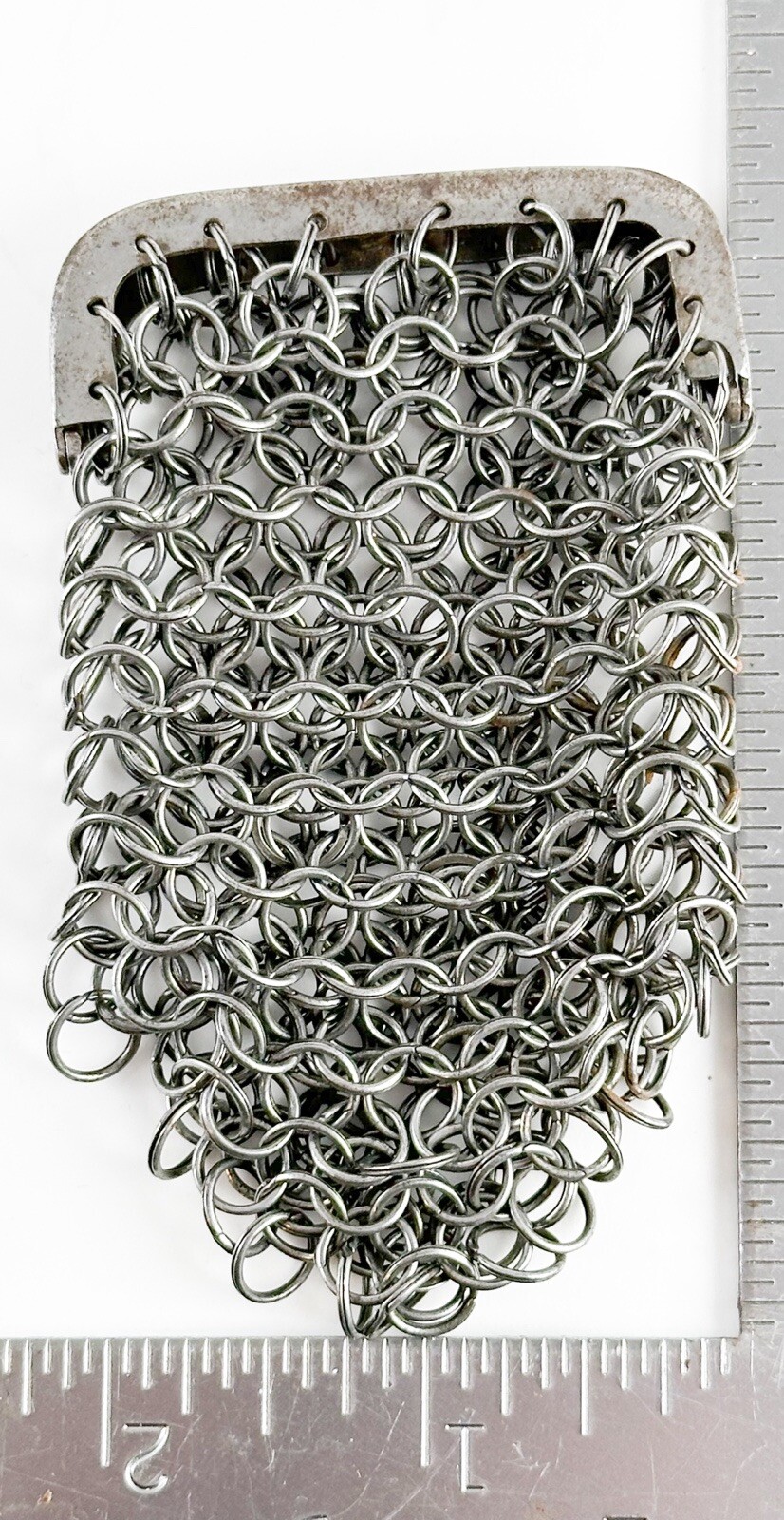 Antique Chain Link Metal Mesh Circle Loop Coin Purse … - Gem