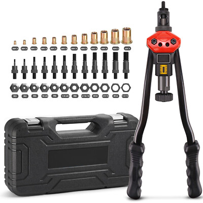 Rivet Nut Gun Kit Rivnut Tool Nut Setter Thread Setting Nutsert Tool ...