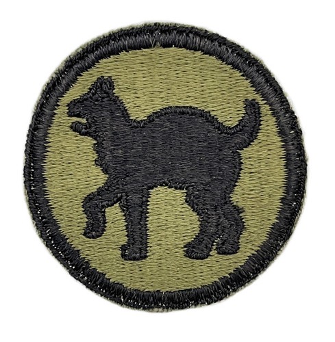 WWII US Army 81ST INFANTRY DIVISION Patch Cut Edge No Glow Insignia SSI ...
