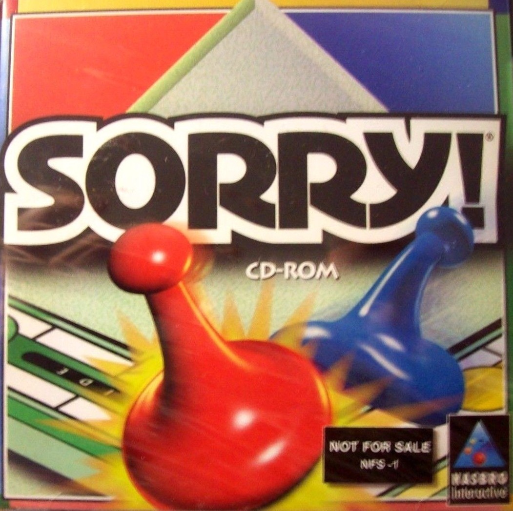 Sorry! CD-ROM for Windows PC - Hasbro - 1998 (NEAR-MINT) #12 | eBay