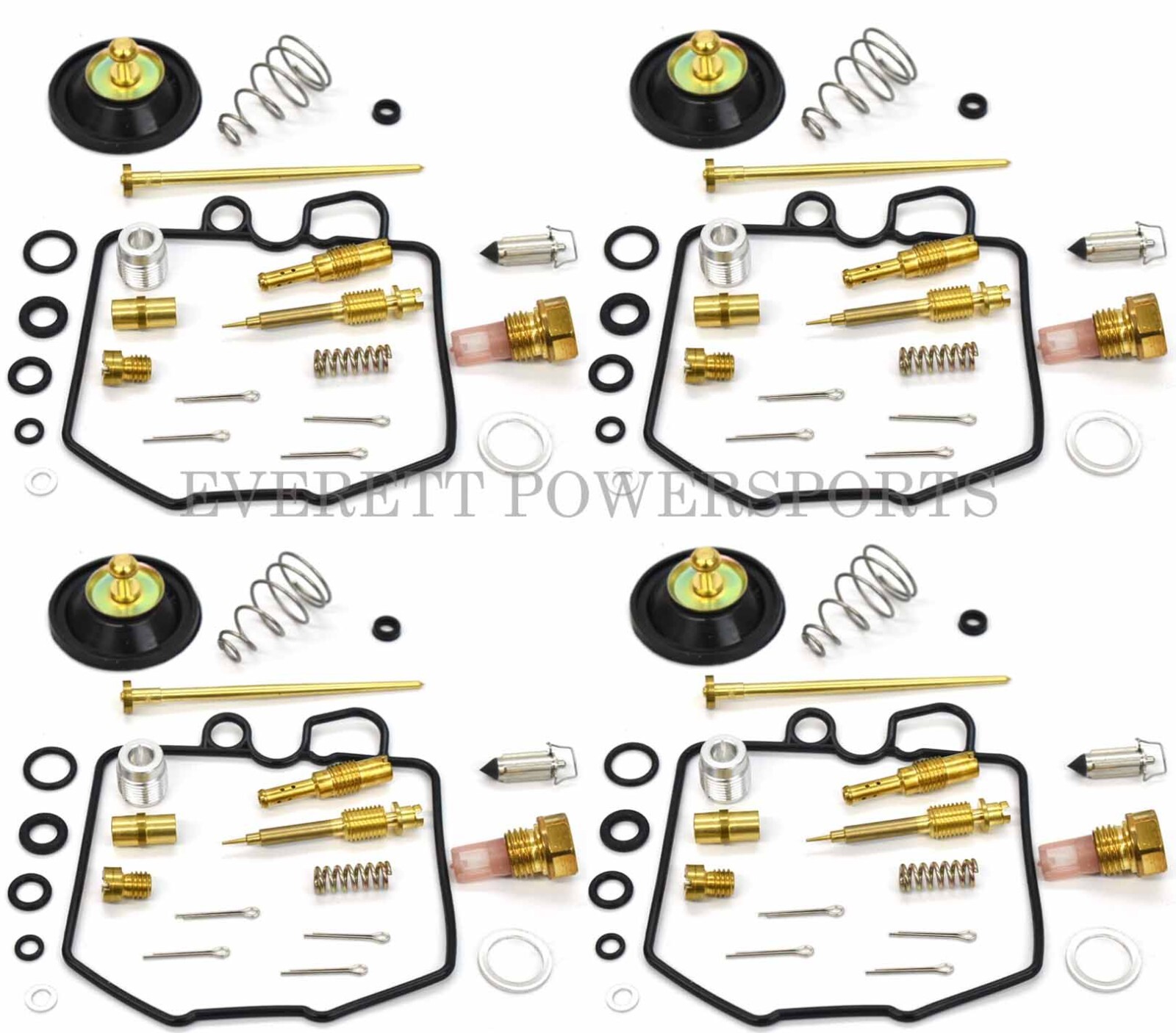 4x Carburetor Rebuild Kit GL1100 I A Goldwing Carb Jets Needle Air Cut ...