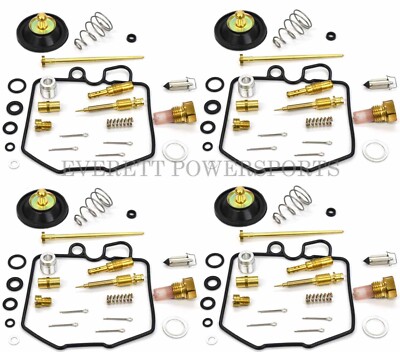 4x Carburetor Rebuild Kit GL1100 I A Goldwing Carb Jets Needle Air Cut ...