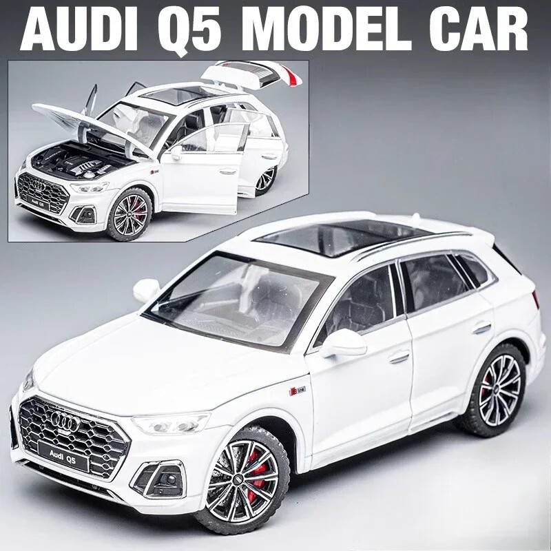 1:24 AUDI Q5 SUV Alloy Car Model Diecast & Toy Vehicle Metal Childrens ...