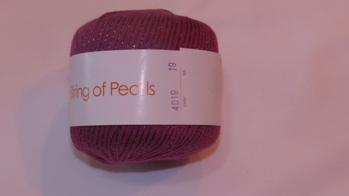 Muench String of Pearls Yarn Fuscia Color: #4019 - New | eBay