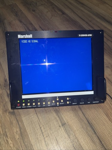 Marshall V-LCD84SB-AFHD 8.4” Field Monitor w/ Power Supply - Tested | eBay