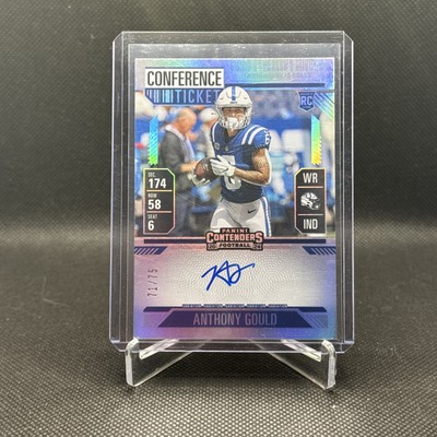2024 Contenders Conference Ticket Anthony Gould On Card Auto Refractor ...