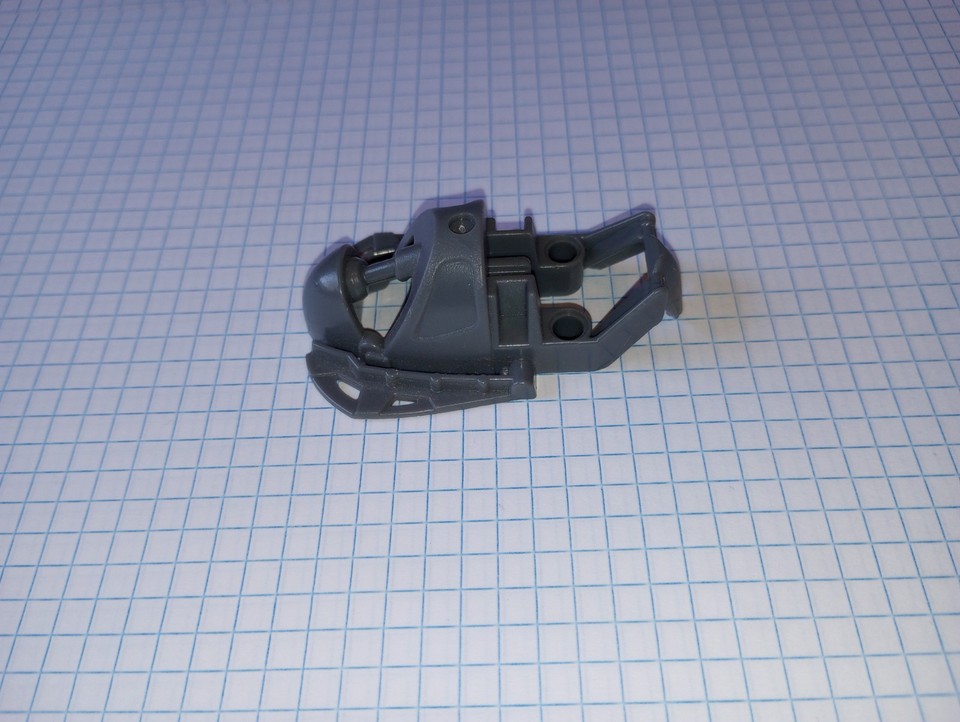 1 Bionicle Lego 57569 in Dark Bluish Gray Foot Feet Barraki Mantax ...