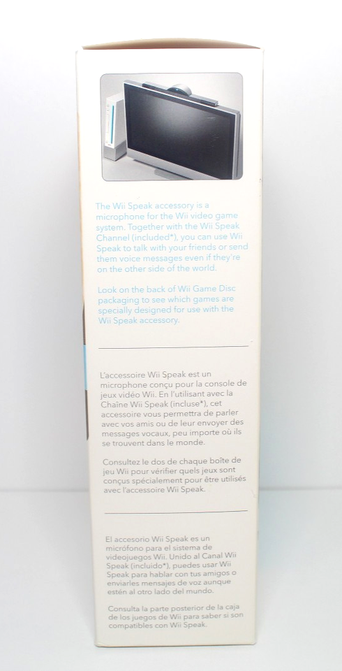 Animal Crossing City Folk Wii Speak Mic Bundle - BOX ONLY (Nintendo Wii ...