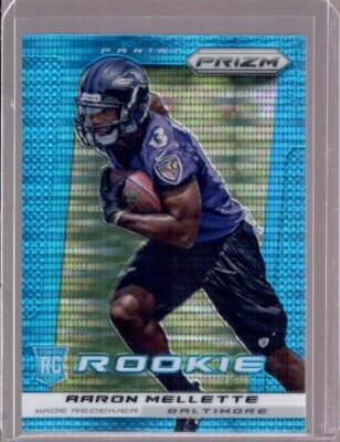 AARON MELLETTE 2013 Panini Prizm #202 Light Blue Pulsar Prizms Rookie ...