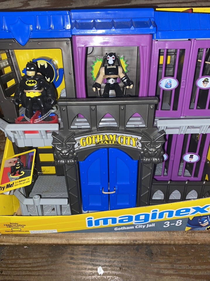 Imaginext Gotham City Jail Batman Bane New Sealed | eBay
