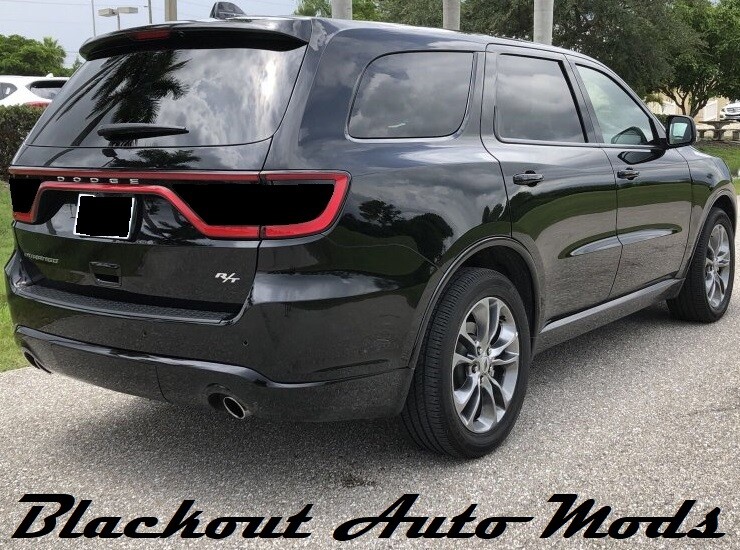Tail Light Blackout Kit for 2014-2022 Dodge Durango Precut Smoke Vinyl ...