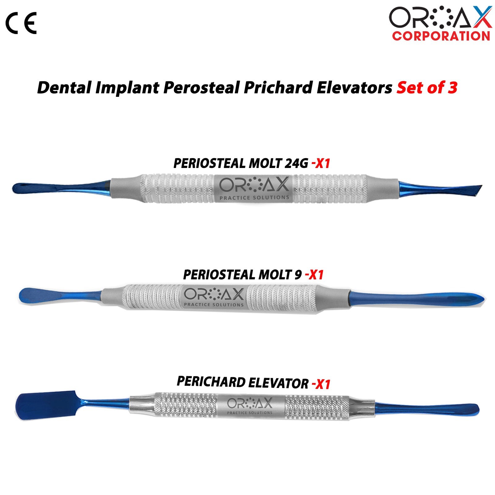 Dental Pritchard Periosteal Molt 9 Howard Elevator Bone Reflector ...