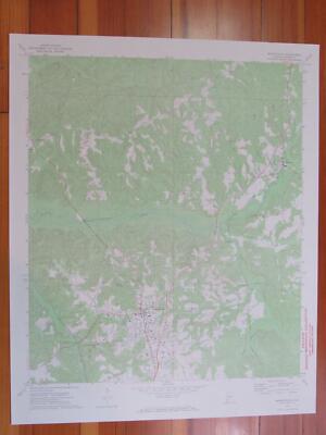 Monroeville Alabama 1974 Original Vintage USGS Topo Map | eBay