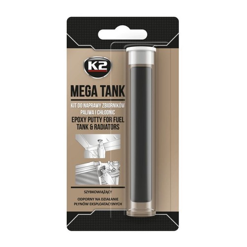 K2 MEGA TANK 2K Epoxy Putty Quick Cold Weld Repair Fix Fuel Tanks - 20g ...