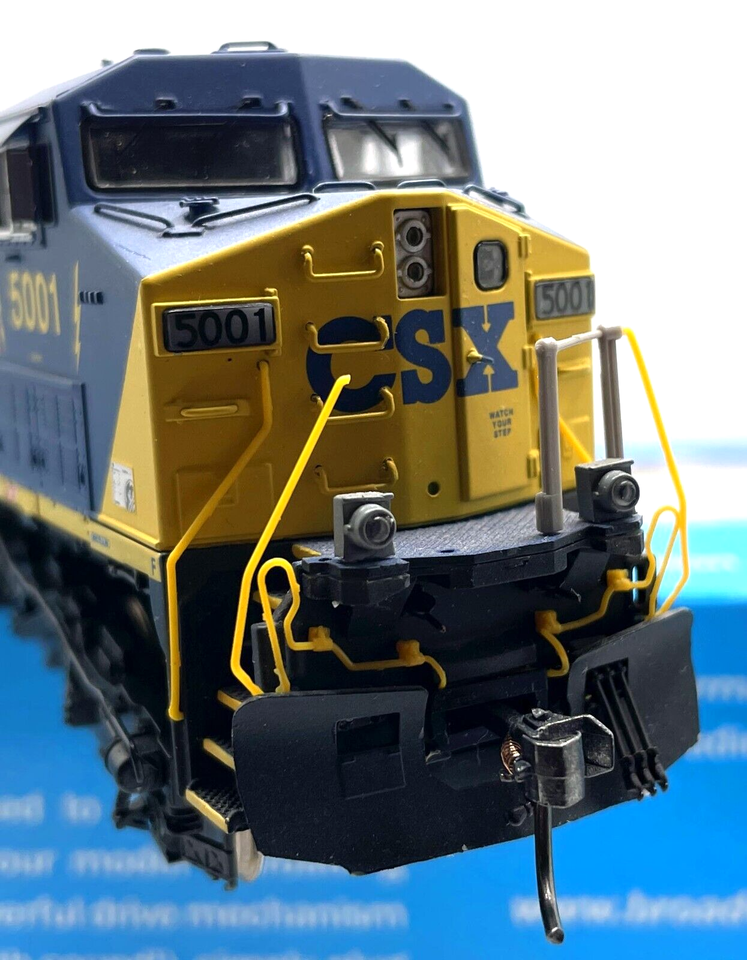 HO BROADWAY LIMITED 5058 AC6000 CSX 5001 DCC SOUND HIGH DITCH LIGHTS ...