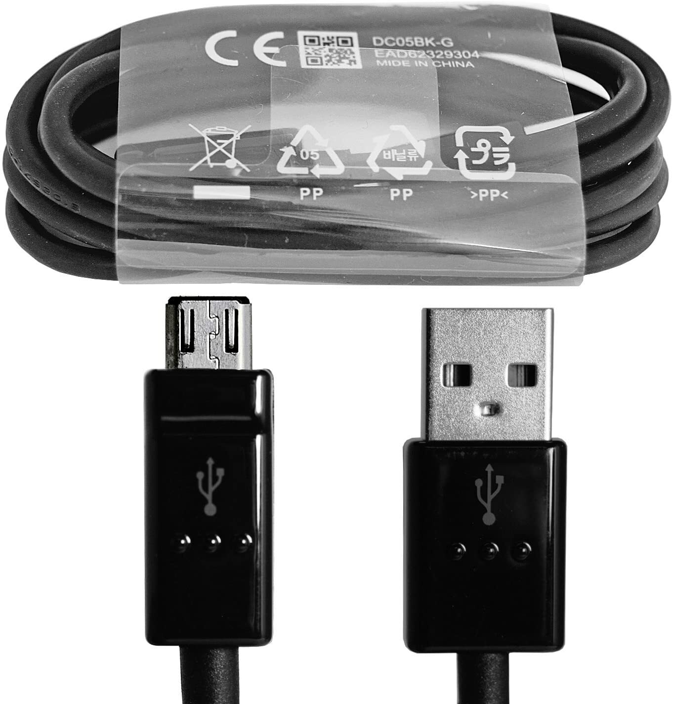 GENUINE LG MAINS WALL CHARGER PLUG & MICRO USB CABLE FOR LG PHONE K8 ...